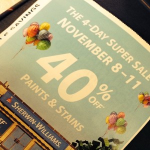 How to Save on Sherwin Williams Paint - The Happy Housewife™ :: Deals