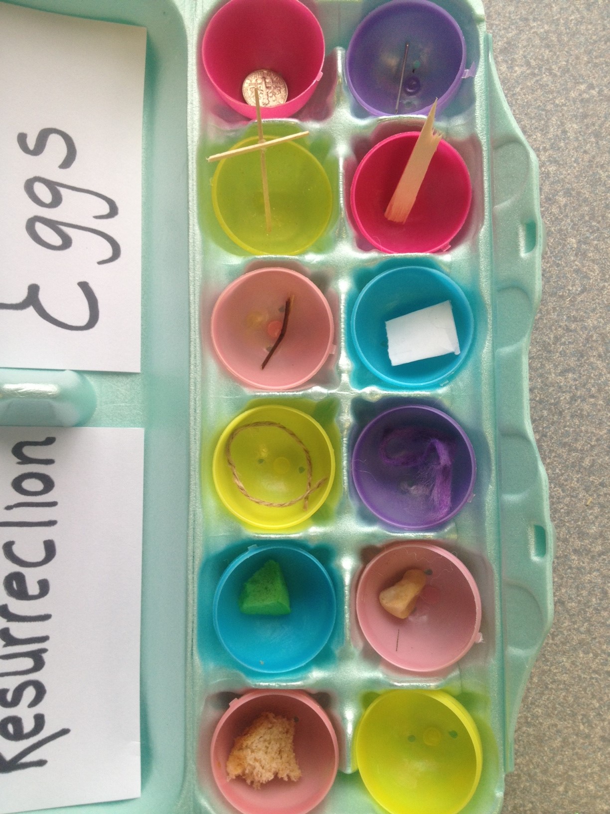 Evelyn Rayner: Resurrection Eggs with Bible Verses: Easter Craft & Lesson